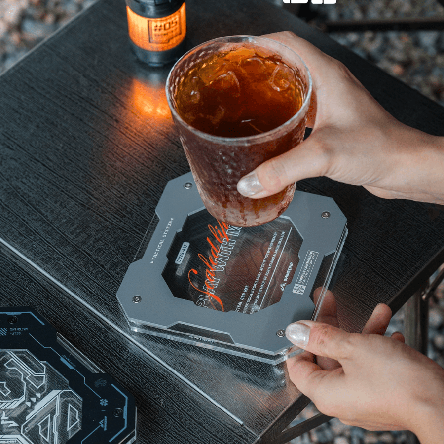 Miếng Lót Cốc Chiến Thuật SHINETRIP Dòng 05 Nhôm + Acrylic Phong Cách ...